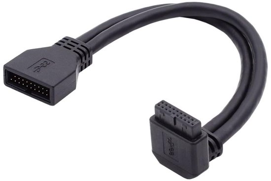 USB-C 3.1/3.0 Frontpaneel Header naar Moederbord Verleng- en ...