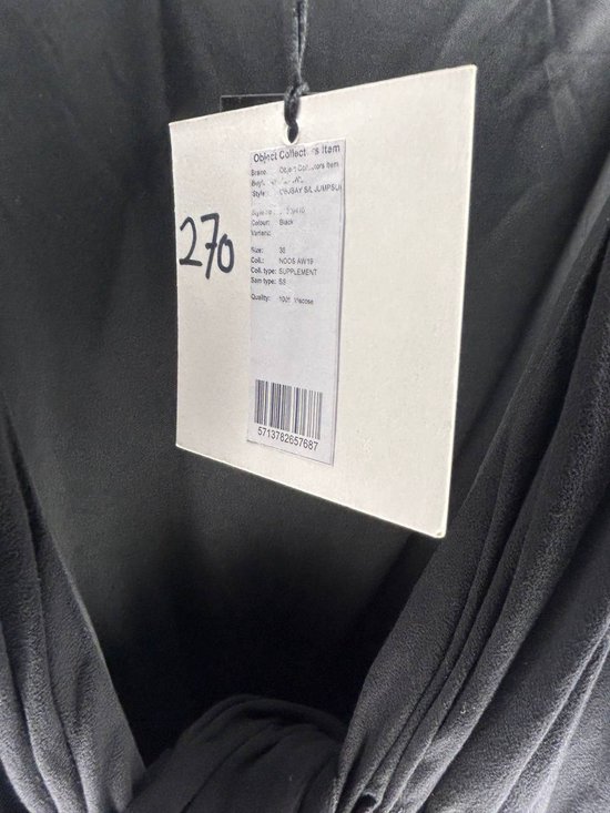 Jumpsuit – Object Collectors Item – Maat 36 – Black | bol