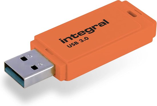 Snelle USB 3.0 Flash drive 64 GB - Oranje Geheugenstick voor Data ...