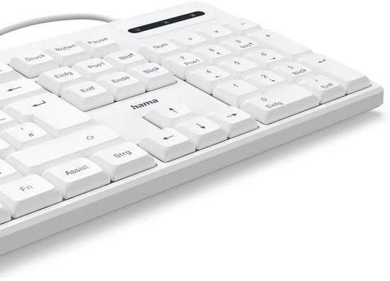 Ergonomisch Bekabeld Toetsenbord met Stille Toetsen, QWERTZ Layout en ...