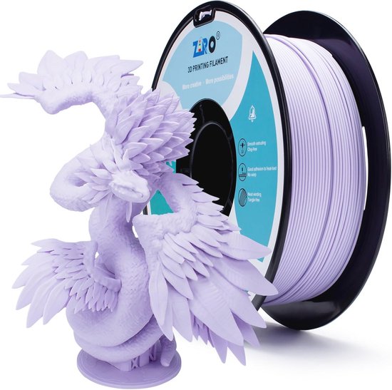 Matte 3D Printer Filament 1.75mm - Pastel Kleuren PLA Series voor FDM ...