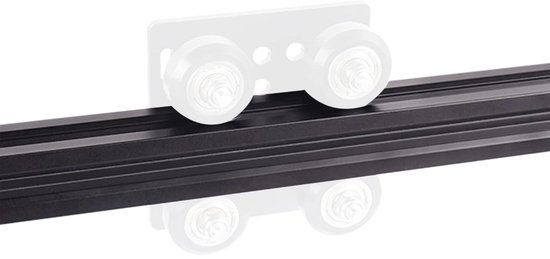 4 Stuks 2020 V Type Zwart Geanodiseerde Lineaire Rail - Aluminium ...