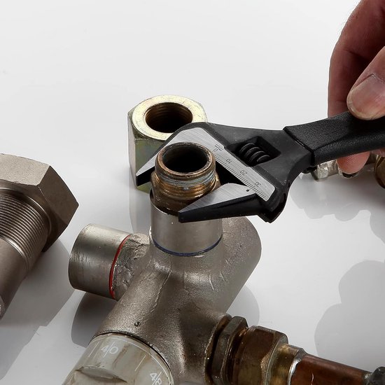Verstelbare Engelse Sleutel 150 mm - Robuust Handgereedschap | bol