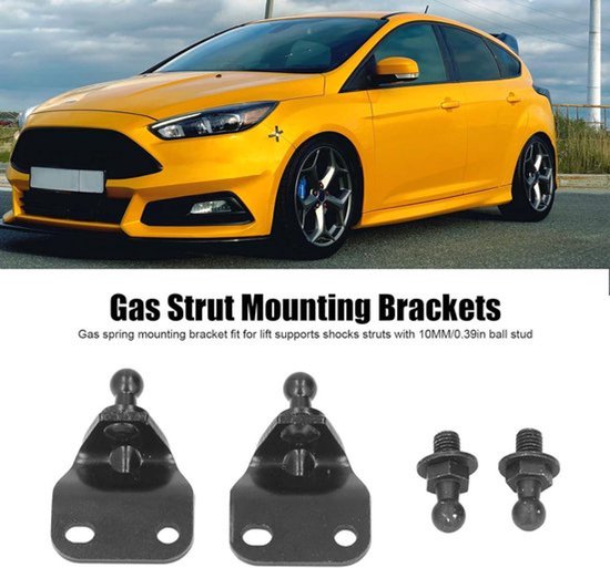 10mm Oblique Gas Spring Mounting Bracket Bonnet Boat Gas Spring ...
