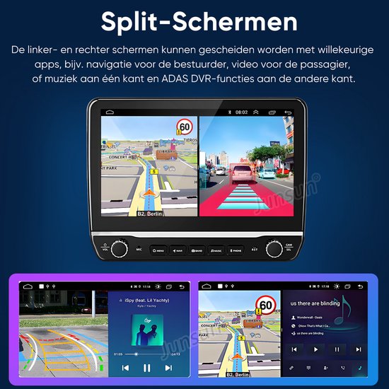 Junsun Android 15 Autoradio Voor Ford S-Max WA6 2007-2015 ,2GB+64GB ...