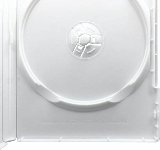 Premium Standard 1 Disc DVD-hoes, 14mm, wit | bol