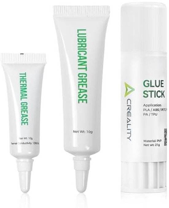 Creality 3D Printer Lubricant Grease & Thermal Paste & Glue Stick,3 ...