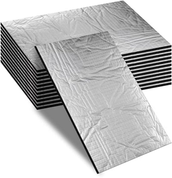 Isolatieplaten 400 x 250 x 5 mm - Geluidsisolatie en Warmte-isolatie ...