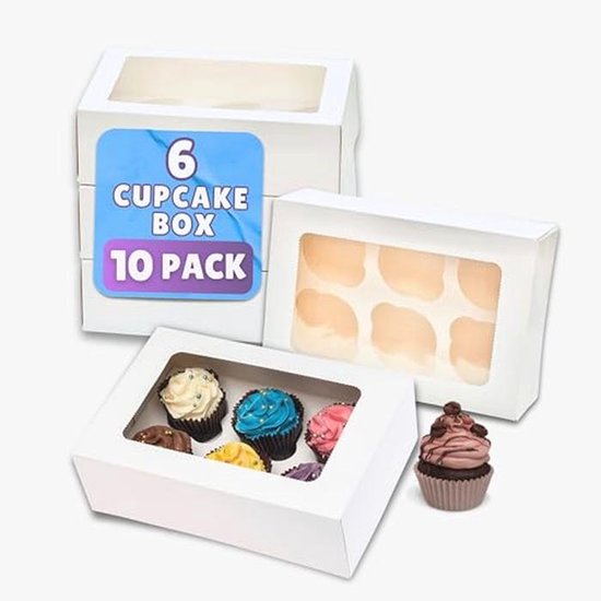 Cupcake Dozen Dozen - 10 Stuks - Diep Cake Dozen voor Cupcakes met ...