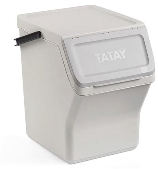 Recycling Bin Easy Waste 20L - Modular Stackable Design with Lid ...