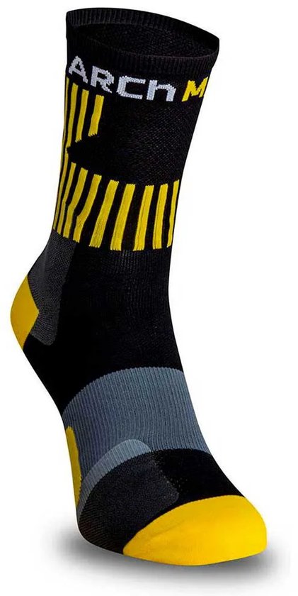 Arch Max Grip Max Korte Sokken Geel,Zwart EU 44-48 Man,Vrouw | bol