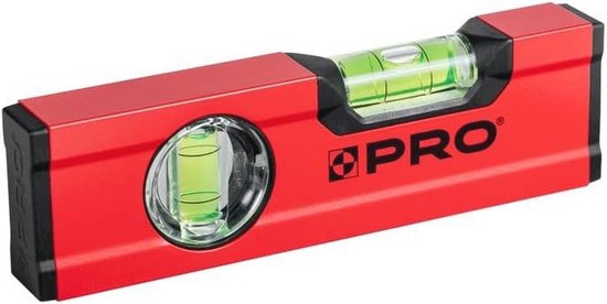 Mini Waterpas 17cm met Ergonomisch Profiel - Precisie Waterpas met Anti ...