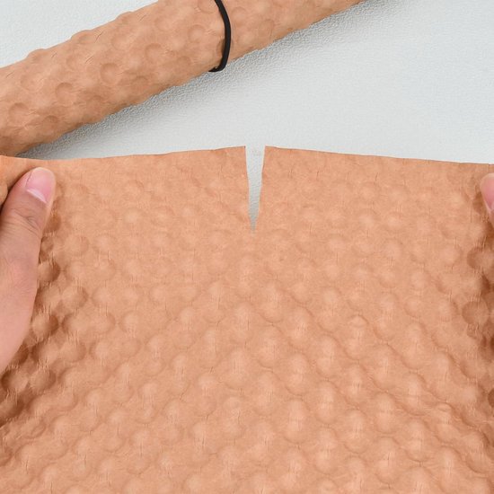 Papieren Bubble Wrap Eco Cushioning Verpakking - 50 Vellen 29x30cm voor ...