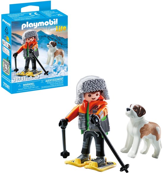 PLAYMOBIL My Life Wandelaar met Sint Bernard 71741 | bol