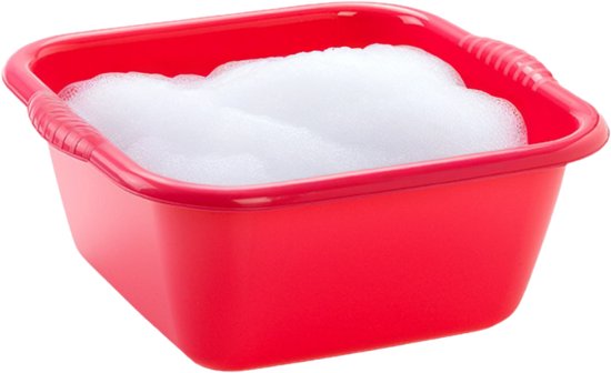Plasticforte afwasteil - afwasbak - vierkant - kunststof - 15 liter ...