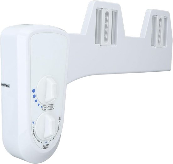 Zelfreinigend Bidet Opzetstuk met Dubbele Sproeiers voor Toilet | bol