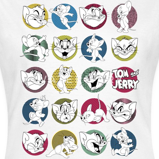 Tom And Jerry Iconische Uitdrukkingen Met Logo | bol