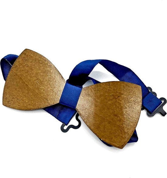 Houten Vlinderdas voor Heren - Verstelbare Strik met Elegante ...