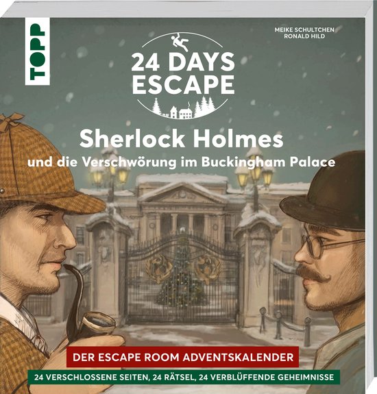 24 DAYS ESCAPE - Der Escape Room Adventskalender: Sherlock Holmes und ...