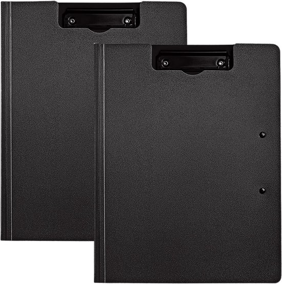 Pack of 2 A4 paper clips with lid | bol