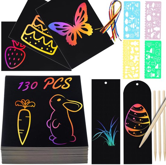 IMPERATORIS® Scretch Art - Kinderen en Volwassenen - Magic Kras ...