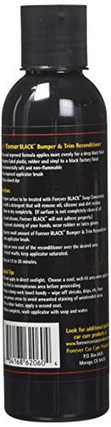 Bumper & Trim Reconditioner - Vernieuwde Formule en Grotere Inhoud 6 oz ...