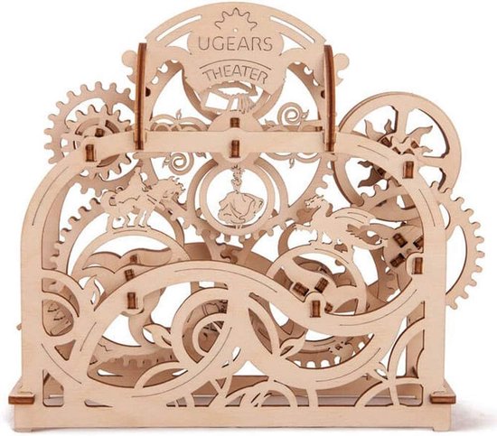 Houten 3D Puzzel Theater Model - Zelfrijdend Houten Bouwpakket | bol