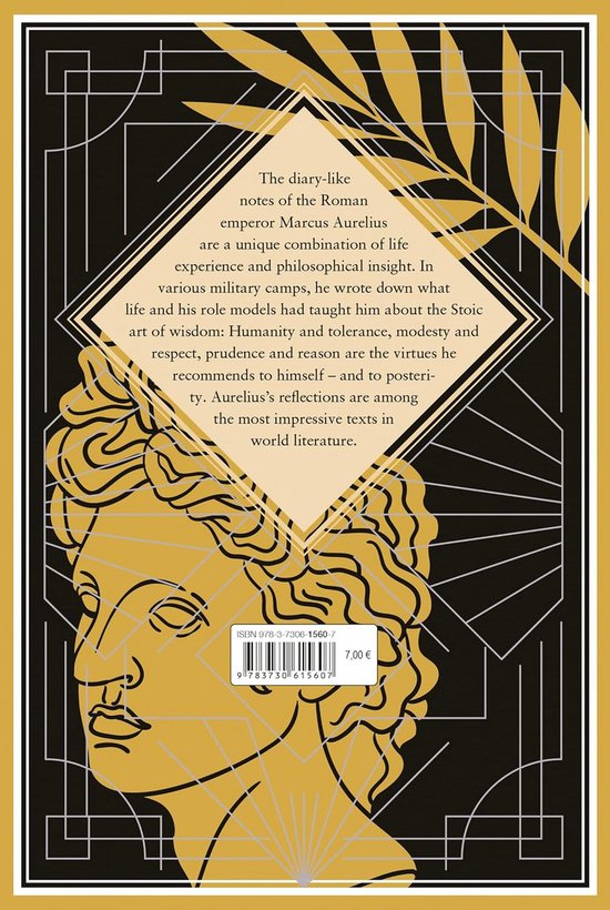 Meditations - Marcus Aurelius - Zilverfolie Hardcover - Stoïcijnse ...