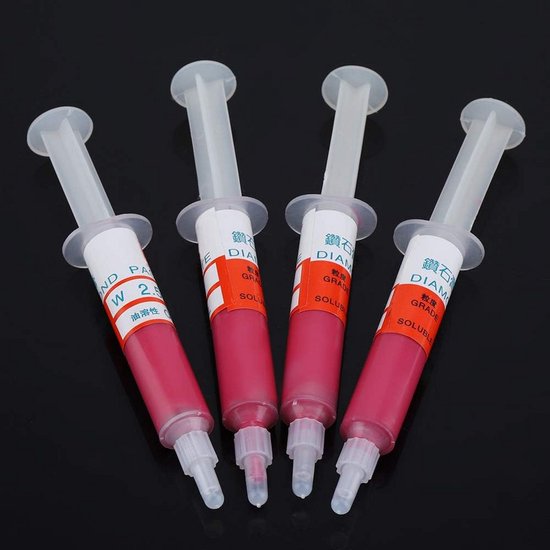 5-delige Set Diamant Polijstpasta Fijn Slijpcompound voor Metaal ...