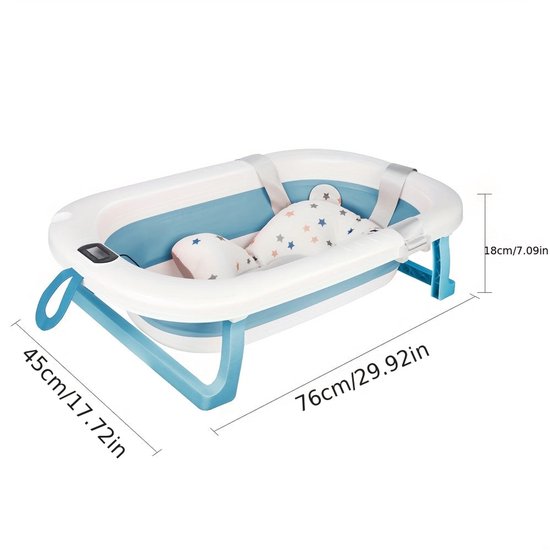 Badkuip – Opvouwbaar Bad – Zitbad – Ligbad – Mobiele Badkuip – Compact ...