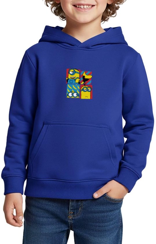 Minion Stuart Bob Kevin Humor Premium Hoodie Kinderen | bol