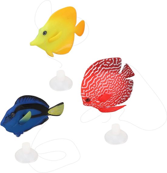 Velto95- Decoratie vis - Clownvis aquarium - Drijvende siliconen ...