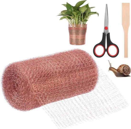 Koperen gaas voor ongedierte bestrijding - Muizen - Sterk - 12,7 cm x ...