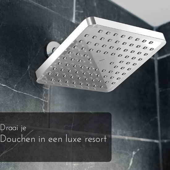 Vaste Douchekop Hoge Druk Regen Luxe Modern Uiterlijk Eenvoudige ...