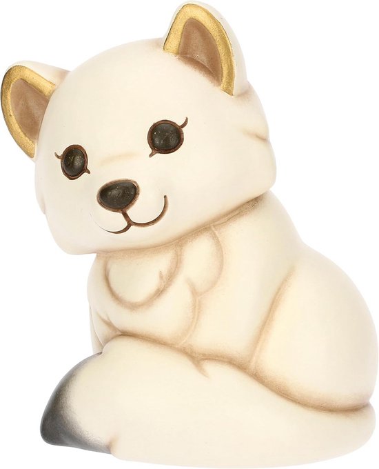 Keramiek Witte Vos Figuur voor Wintercollectie en Cadeaus | bol