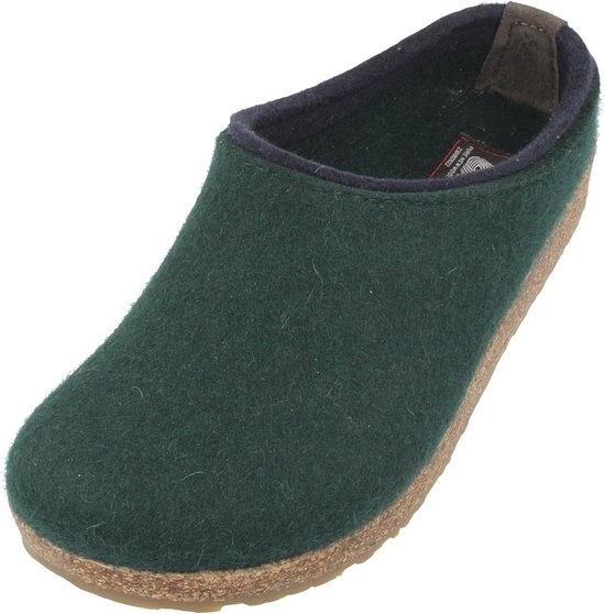 Warme Wollen Pantoffels Heren Dames - Anatomisch Kurk Voetbed | bol