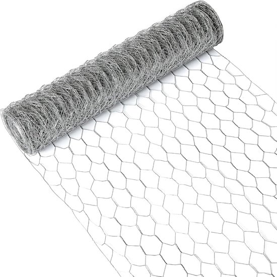 Gegalvaniseerd Verstevigd Dierengaas - 5m x 0.9m Metaal Gaas voor ...