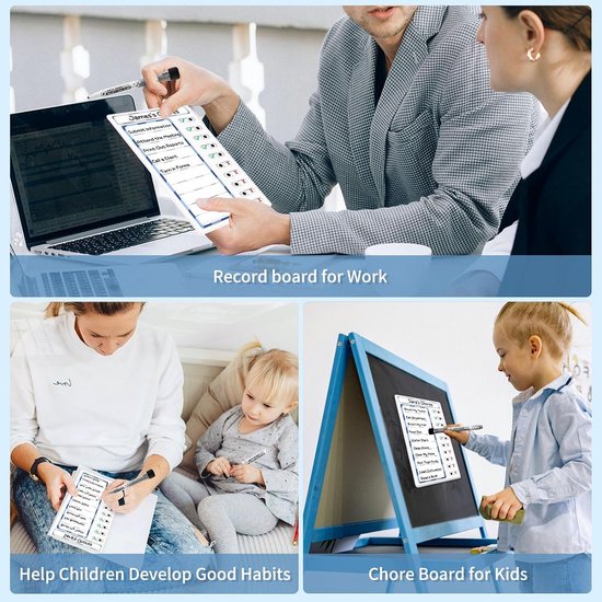 Magnetisch Takenbord met Schuifkaarten voor Kinderen en ADHD-routines | bol