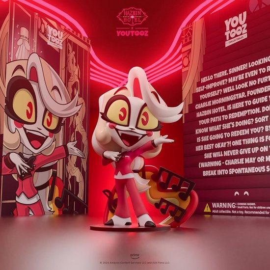 Charlie Morningstar Vinyl Figuur 13 cm - Hazbin Hotel Anime Serie ...