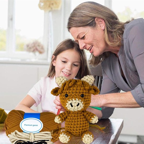 Haakset - Haakpakket - Stap-Voor-Zachte Garens Voor Amigurumi - 1 Stuk ...