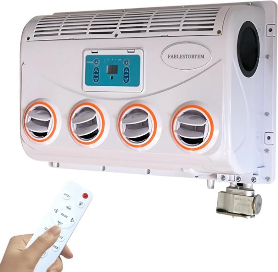 12V/24V Universele Airco Verdamper Set voor Vrachtwagen, Caravan en ...