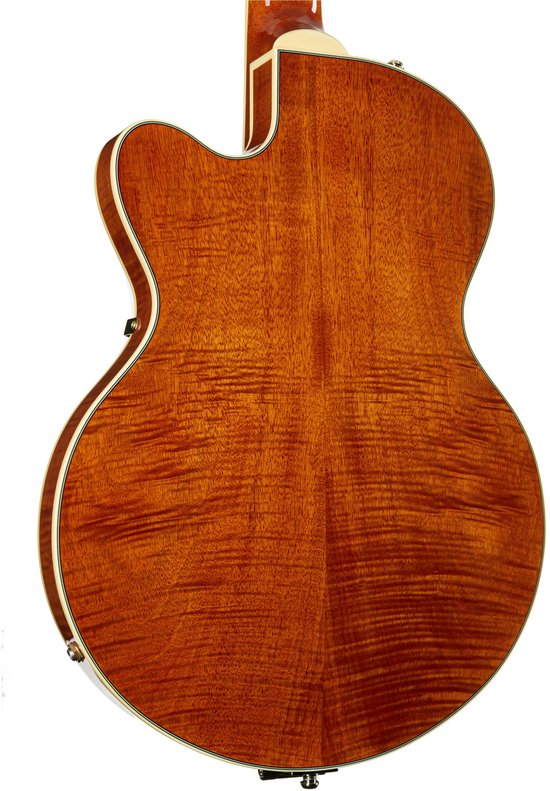 Gretsch EMTC LTD Broadkaster JR T Roundup Orange - Semi-akoestische ...