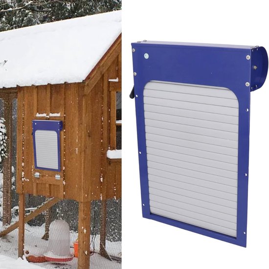Kippenluik Automatisch - Chickenguard - Kippendeur -Zwart | bol