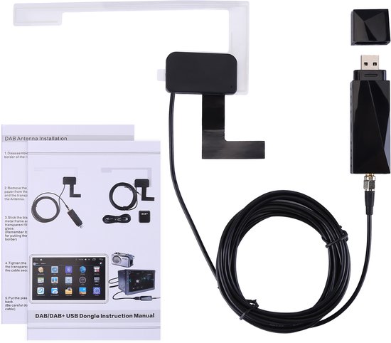 Broadcastontvanger - Android DAB-adapter - Auto USB Android DAB+ ...
