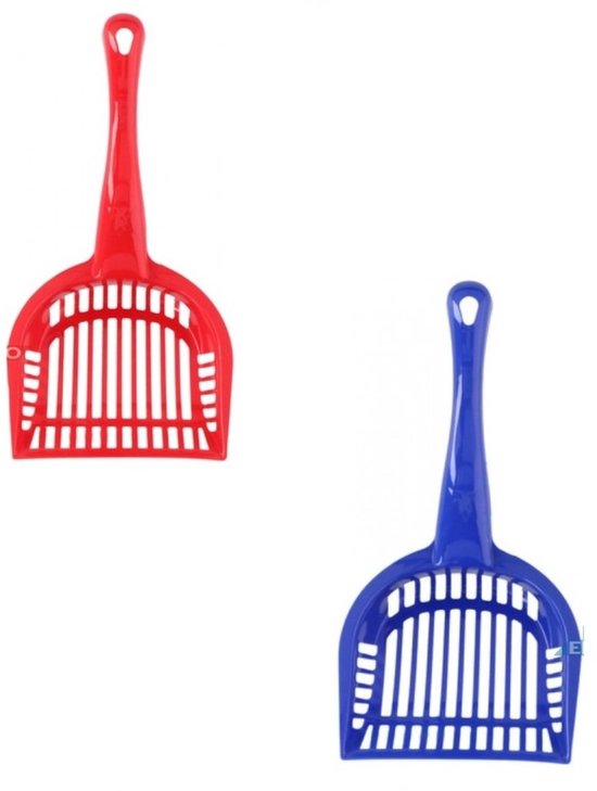 Hondenpoep schepje - Kattenbak schepje - 2 stuks - 28 cm | bol
