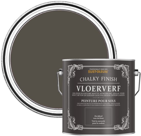 Rust-Oleum Vloerverf Chalky - Rotsvast 2,5l | bol