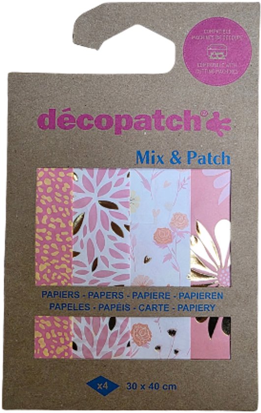 Decopatch papier Mix & Patch Het zoete uur DP036C | bol