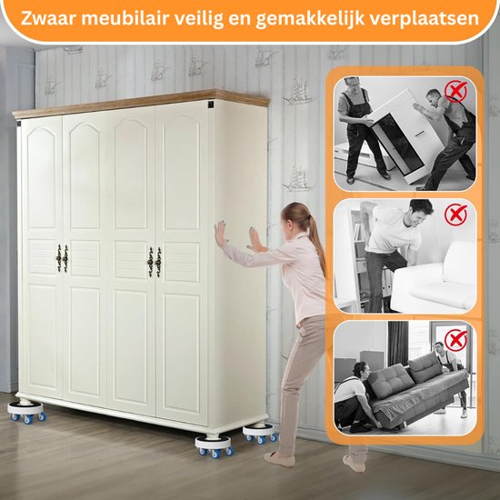 MKSS® Meubeltransporter - Transportroller - Transportwagen ...