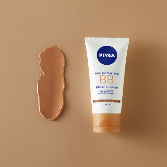 NIVEA - Essentials BB Crème Medium - BB Crème - SPF 15 - Hydrateert ...