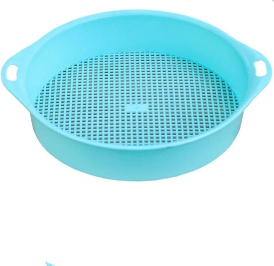 Ronde Tuin Aarde Zeef - Zand Zeef - 3mm PP Tetragonum Gat - Bodem Zeef ...